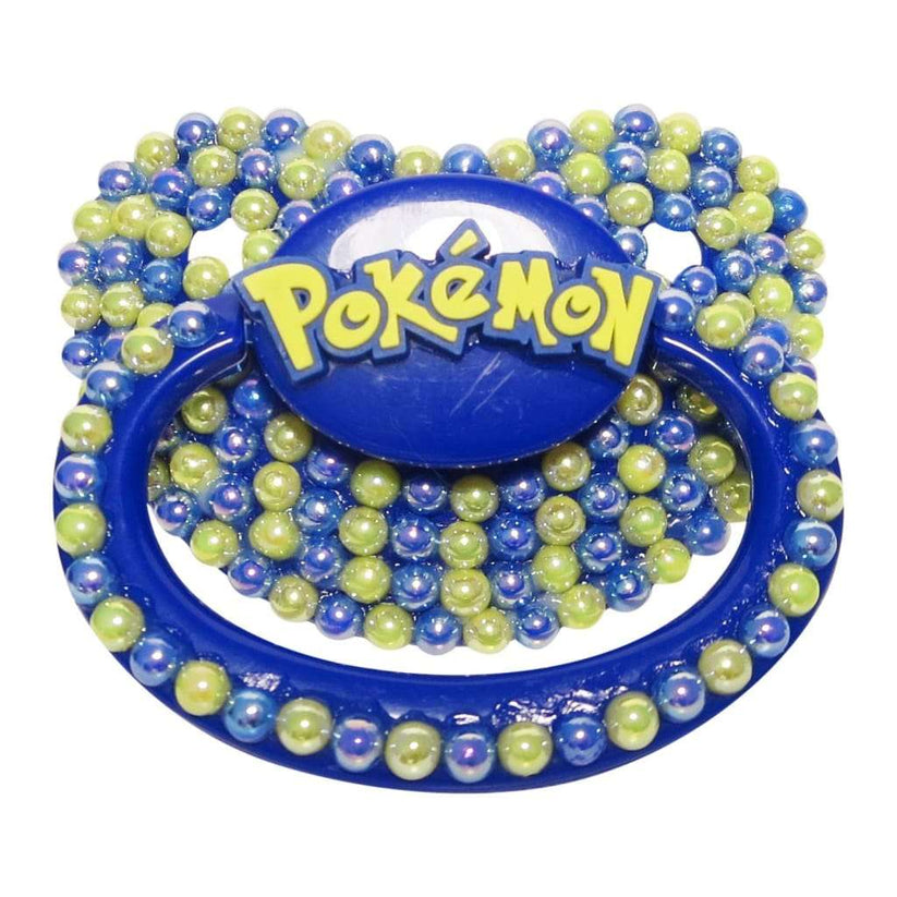 Baby Bear Pacis Adult Pacifier "Pokemon" Dark Blue Adult Paci (DDLG ...