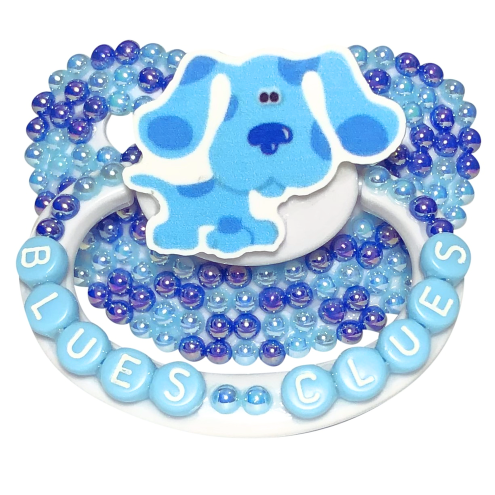 Baby Bear Pacis Adult Pacifier "Blue's Clues" White Adult Paci (DDLG/A ...