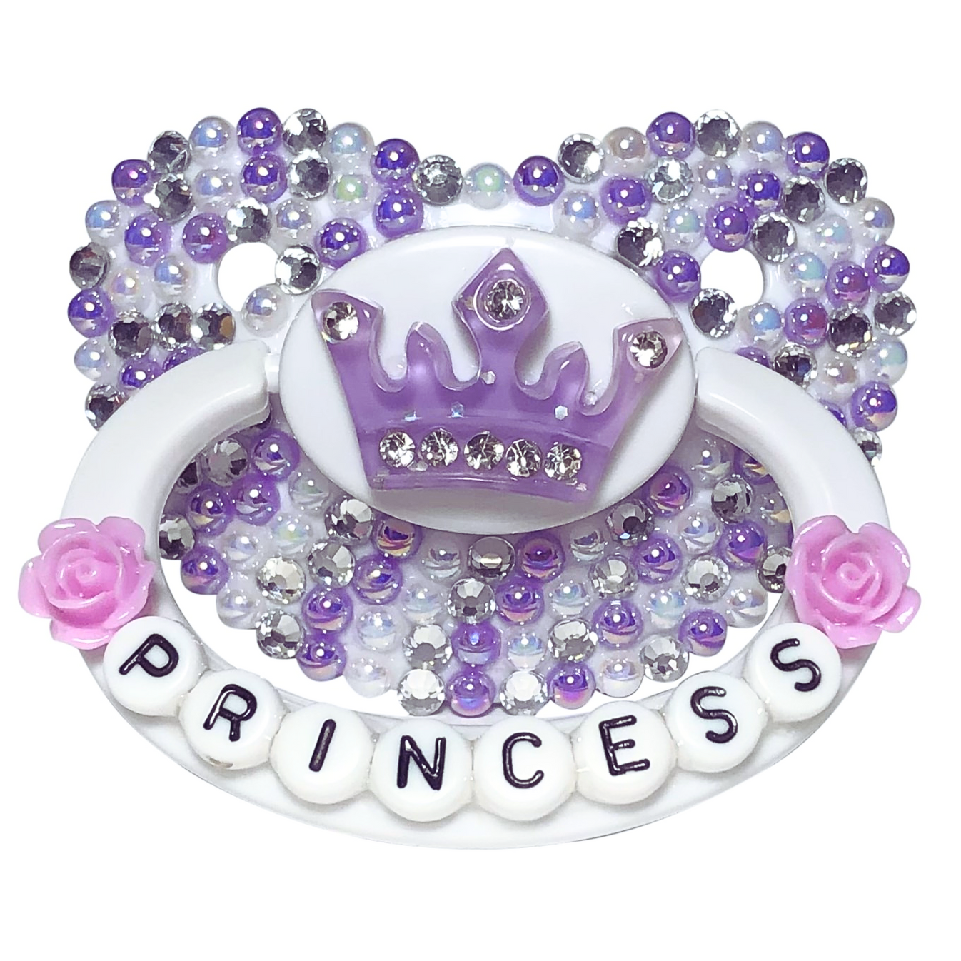 Baby Bear Pacis Adult Pacifier "Princess" Purple Adult Paci (DDLG/ABDL ...