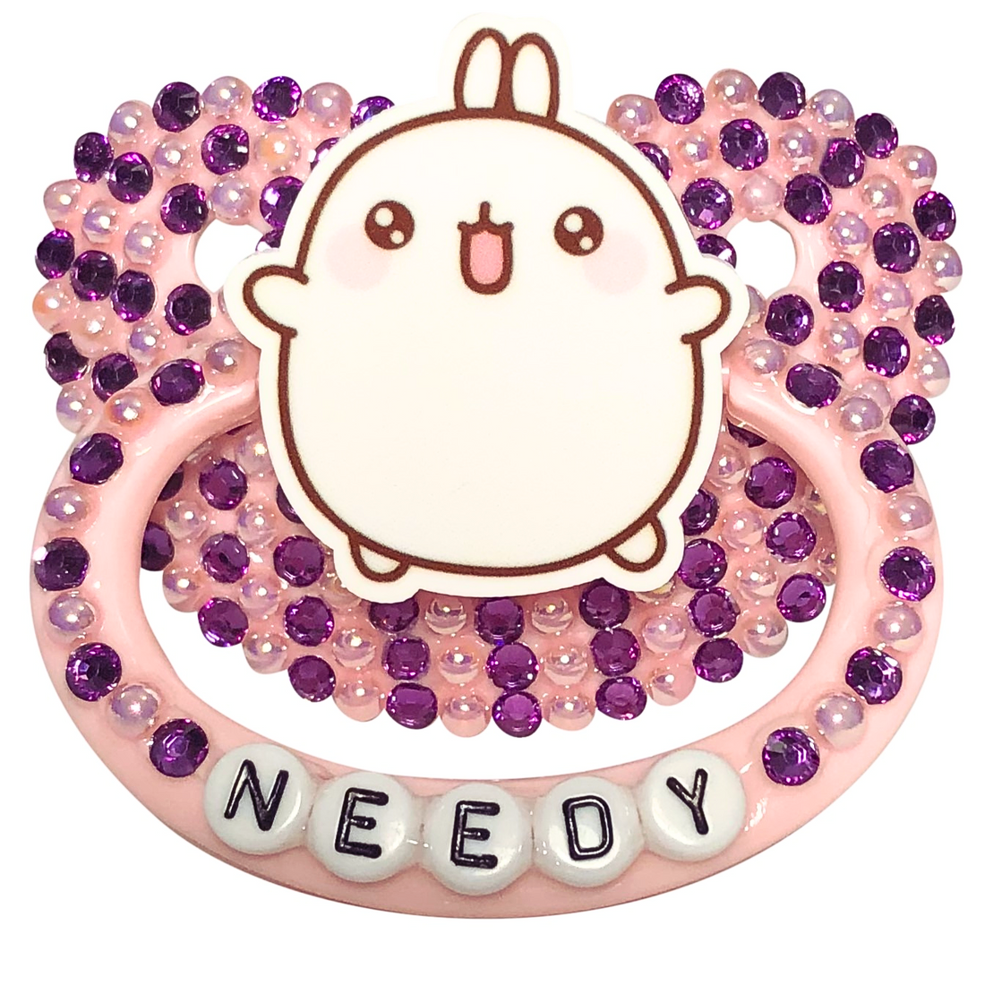Baby Bear Pacis Adult Pacifier "Needy" Pink Molang Adult Paci (DDLG/AB ...